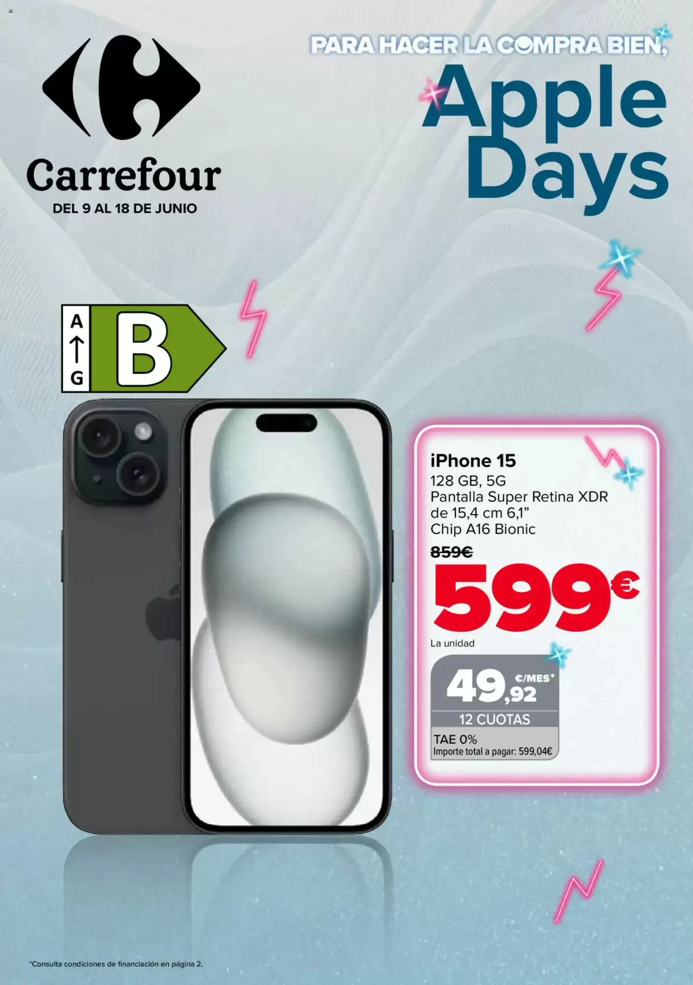Folleto promocional Carrefour navegable desde 09/06/2026